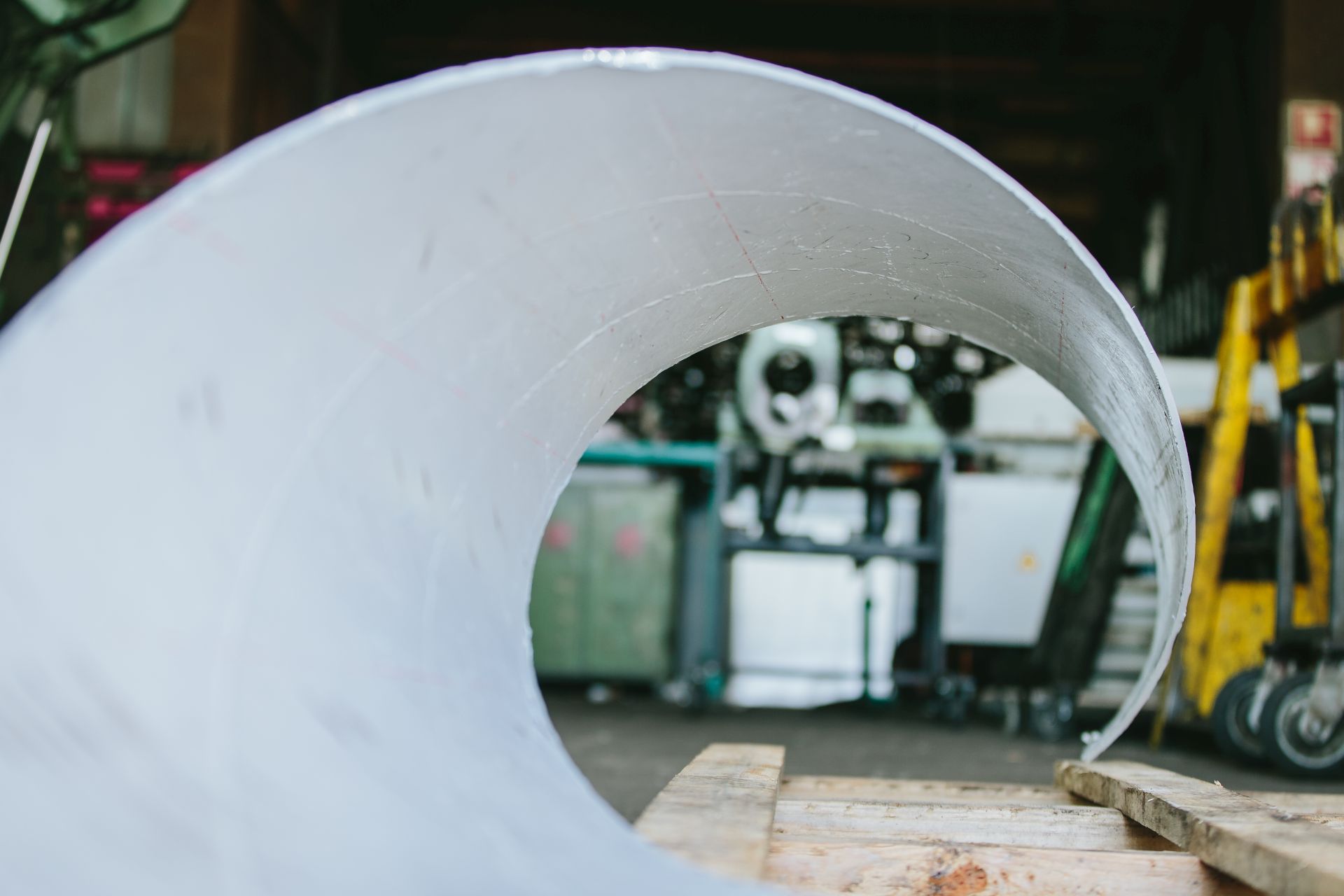 Blech rundbiegen bei der Berger Apparatebau AG - Berger Apparatebau AG